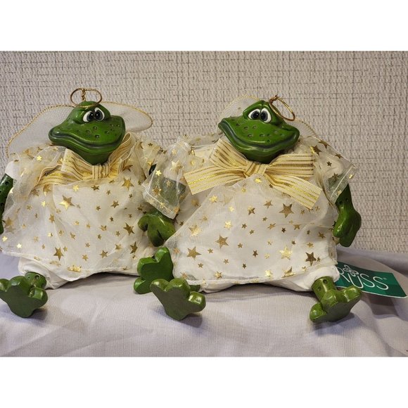 Russ | Accents | Russ Berrie Kathleen Kelly Frog Cherub Angle Fairy ...